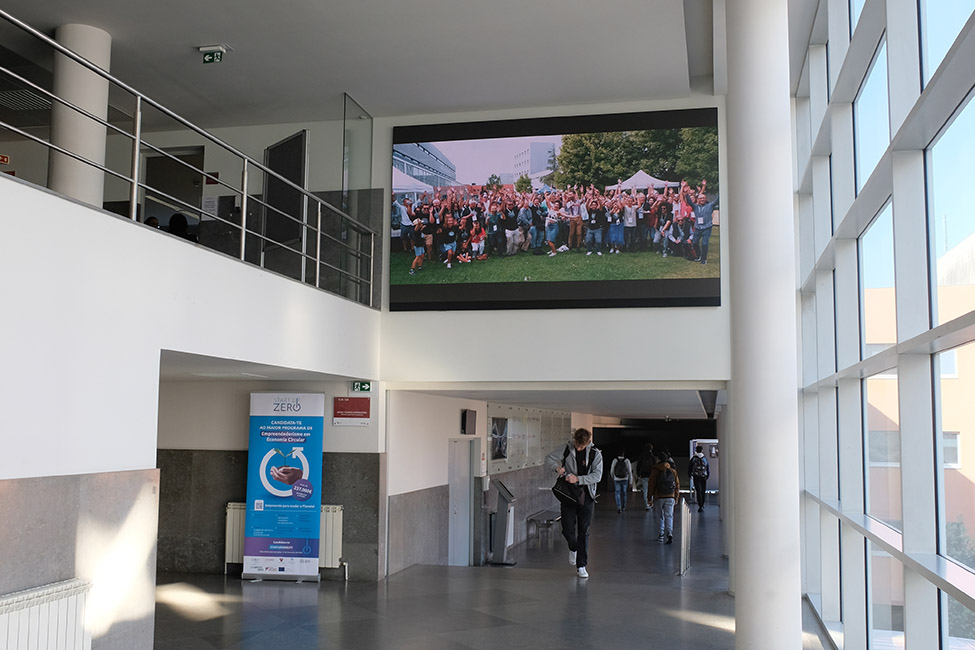 FEUP | Instalação de Led Walls